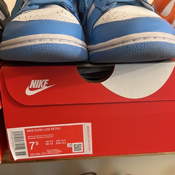 Nike | Shoes | Nike Dunk Low Retro Unc | Poshmark